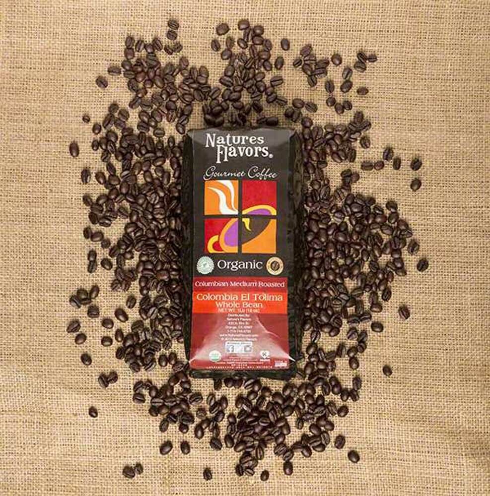 Organic Colombian Coffee Beans (Colombia El Tolima) | Nature's Flavors