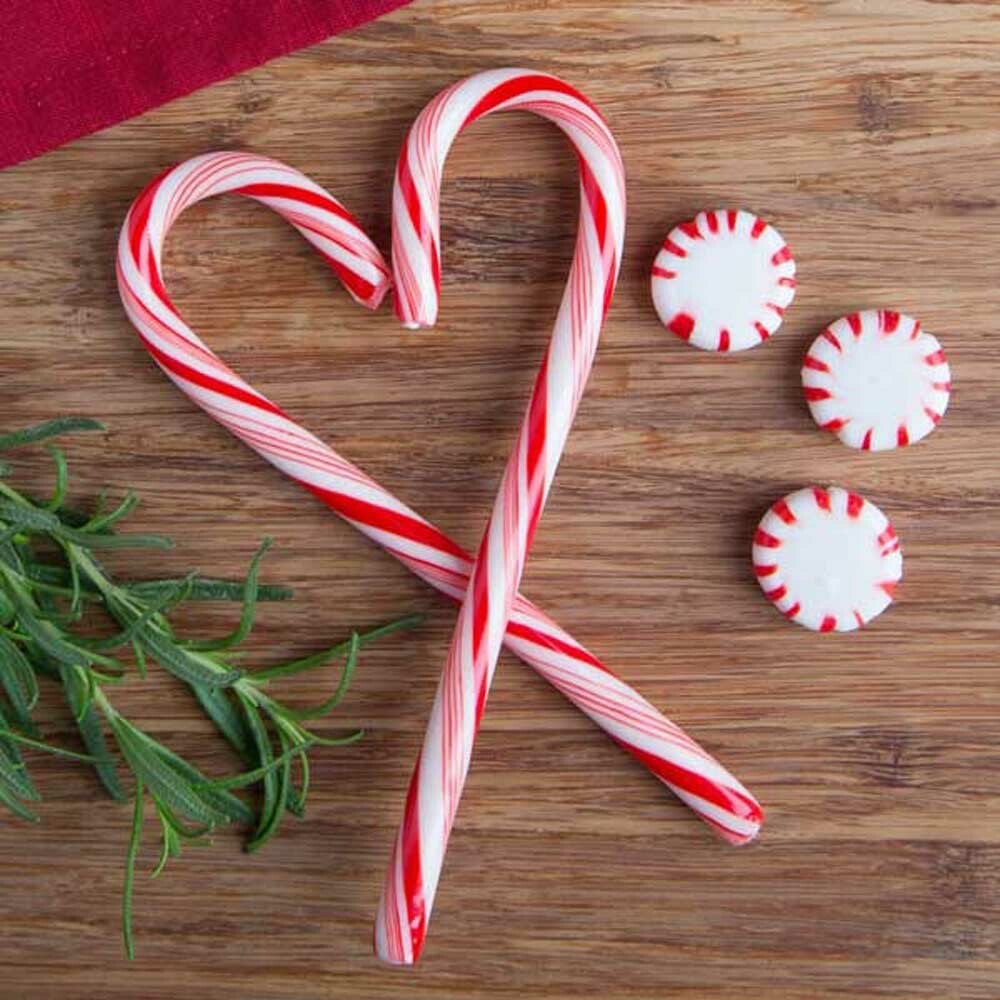 Candy Cane Cotton Candy Floss (Pre Packaged) | Nature's Flavors