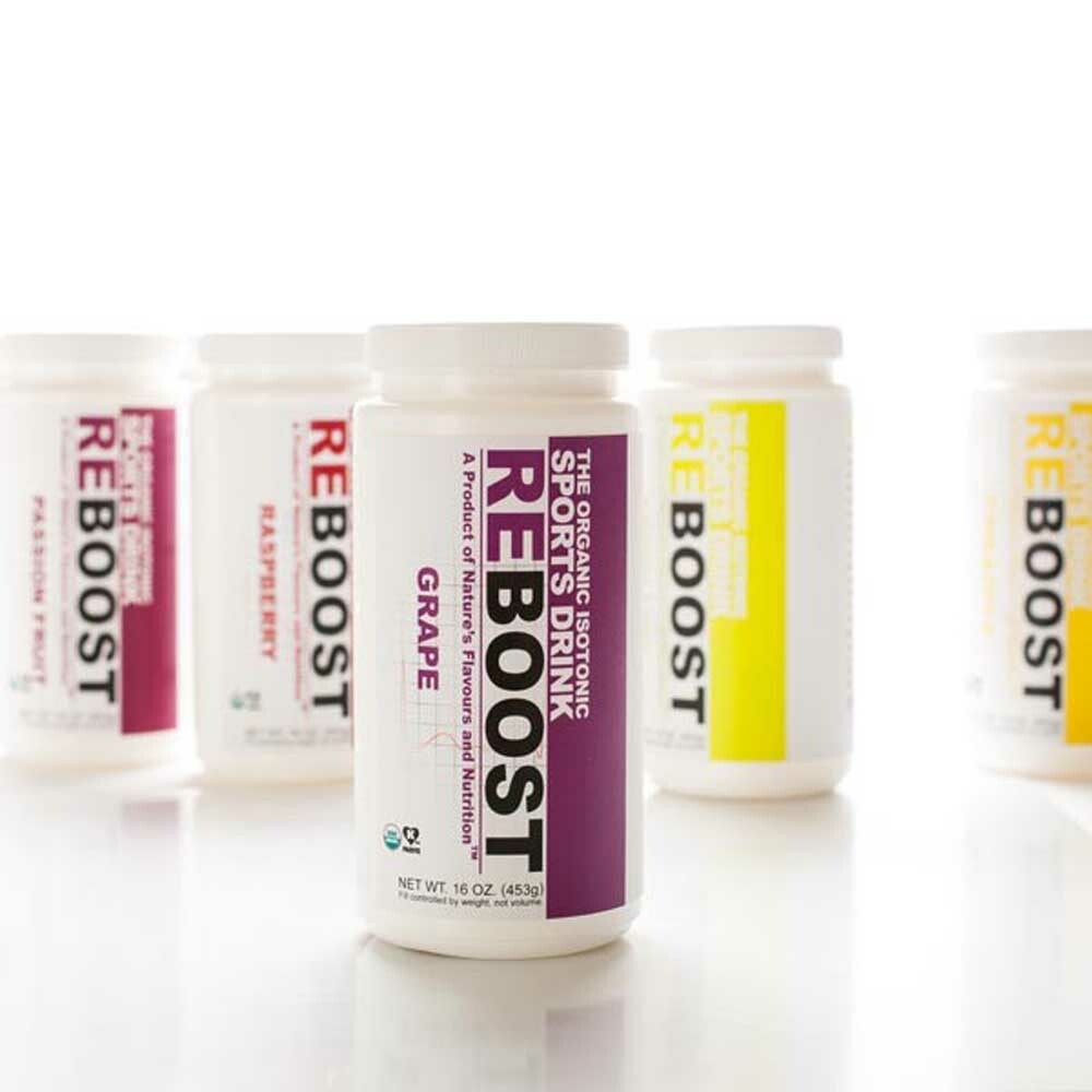 REBOOST Grape Isotonic Organic Energy Drink Powder | Nature's Flavors