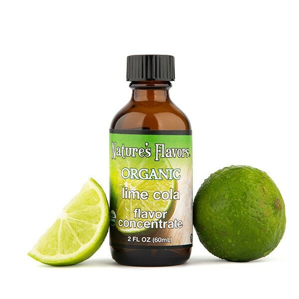 Organic Lime Cola Flavor Concentrate | Nature's Flavors